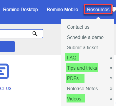 Remine Quick Start Guide – Remine